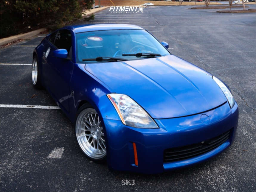 2003 Nissan 350Z Base with 18x9.5 ESR Sr05 and Nexen 245x35 on Stock ...