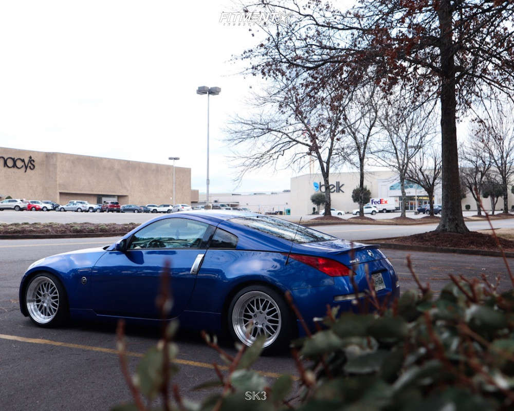 2003 Nissan 350Z Base with 18x9.5 ESR Sr05 and Nexen 245x35 on Stock ...