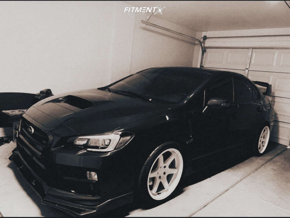 2017 Subaru WRX STI Base with 18x9.5 Vordoven Forme 10 and Firestone ...