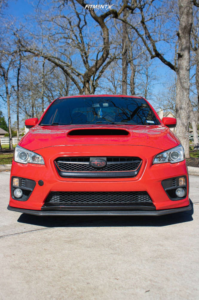2016 Subaru WRX Premium with 18x9.5 Kansei Corsa and Toyo Tires 255x35 ...