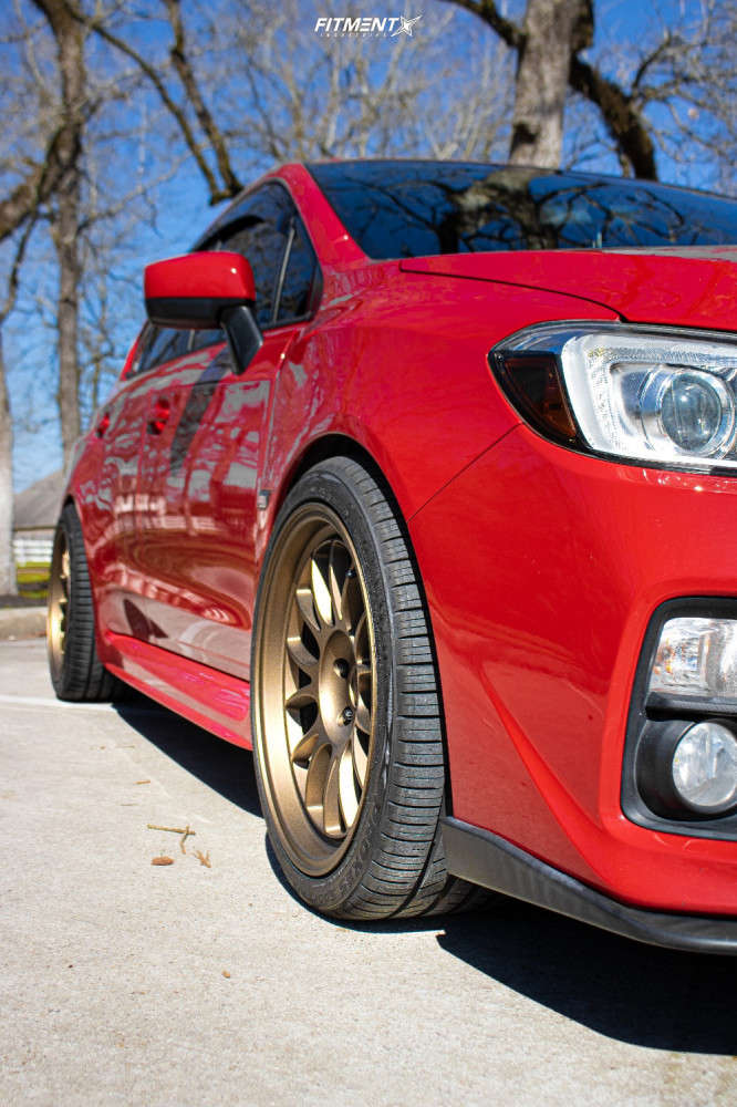 2016 Subaru WRX Premium with 18x9.5 Kansei Corsa and Toyo Tires 255x35 ...