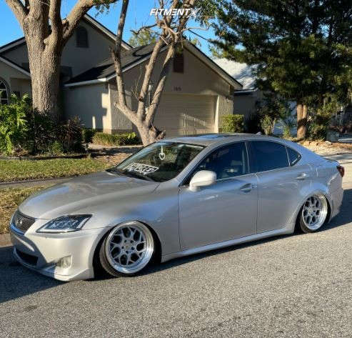 2007 Lexus IS250 Base with 18x9.5 Aodhan Ds01 and Achilles 215x35 on ...