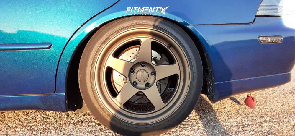 2002 Lexus IS300 Base with 17x9 Kansei Knp and Firestone 225x45 on ...