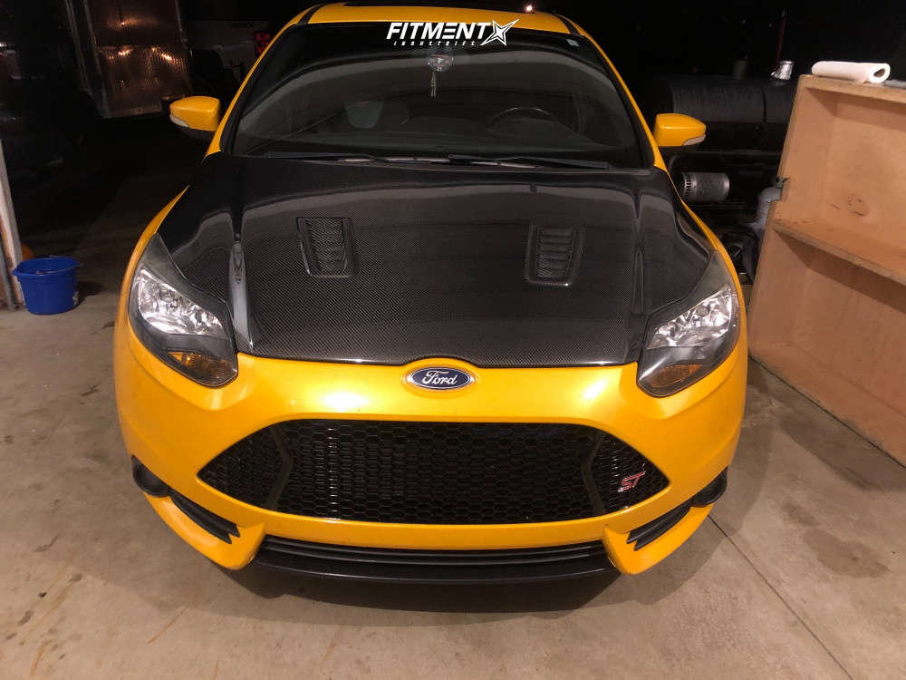 2013 Ford Focus ST with 18x8 Konig Myth and Kenda 235x40 on Coilovers ...