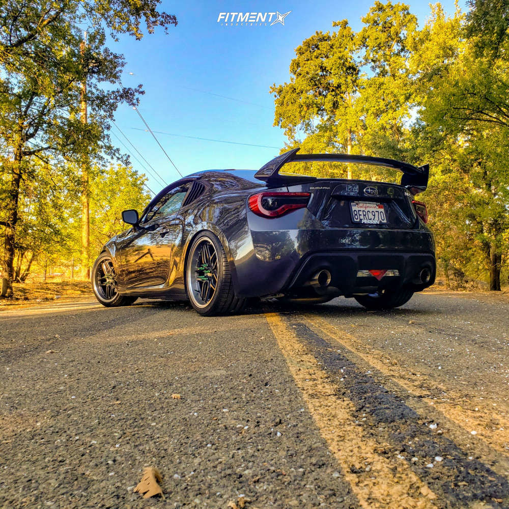 2017 Subaru BRZ Premium with 18x9.5 ESR Cs15 and Falken 255x35 on ...