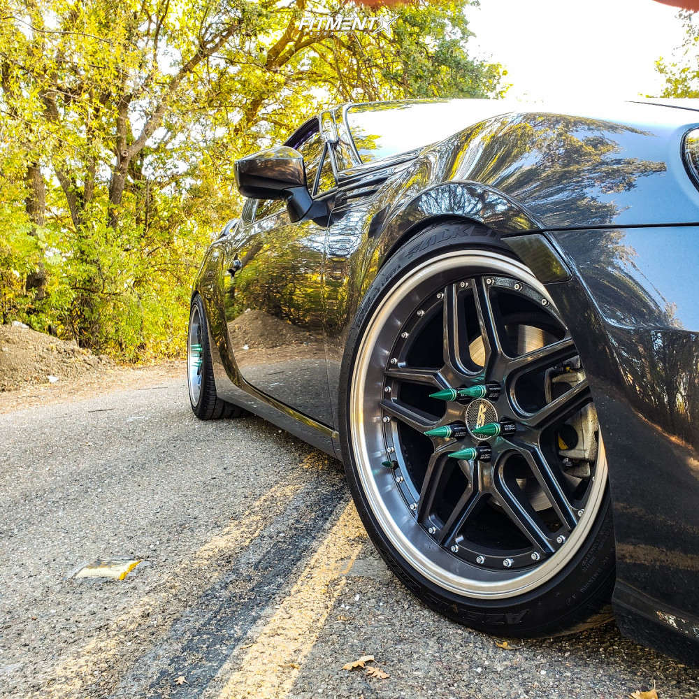 2017 Subaru BRZ Premium with 18x9.5 ESR Cs15 and Falken 255x35 on ...