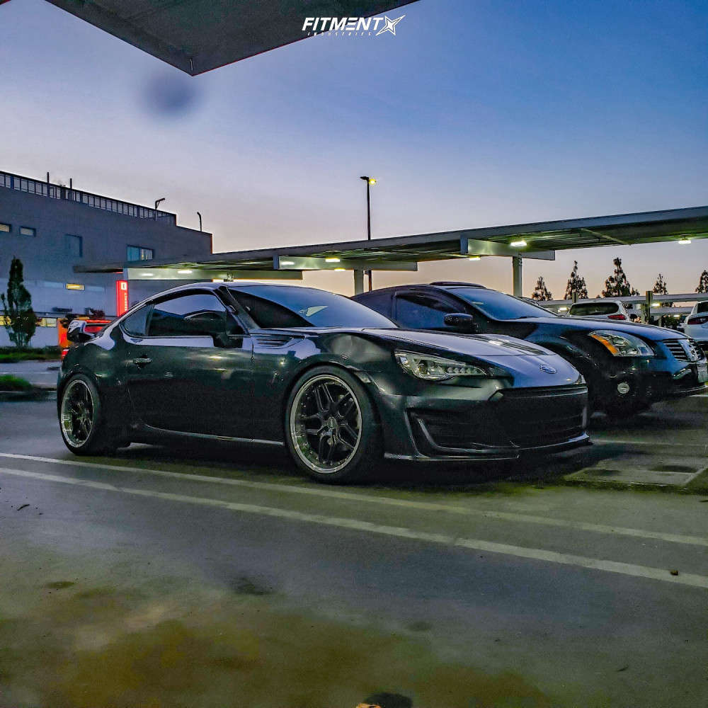 2017 Subaru BRZ Premium with 18x9.5 ESR Cs15 and Falken 255x35 on ...