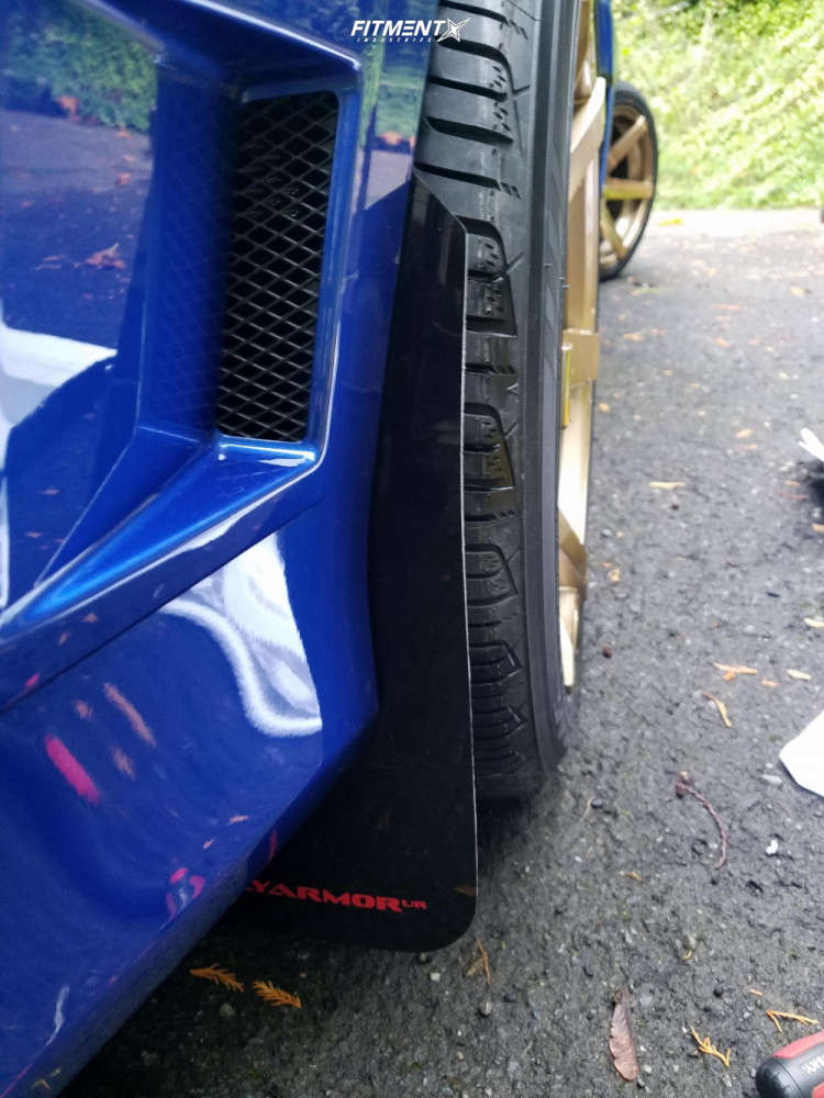 2018 Subaru WRX STI Type RA with 18x9.5 Cosmis Racing S1 and Yokohama ...