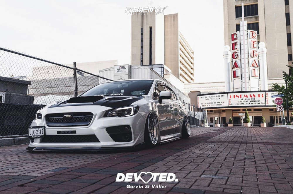 2017 Subaru WRX Base with 18x10 GMR Gs-109 and Federal 225x35 on Air ...