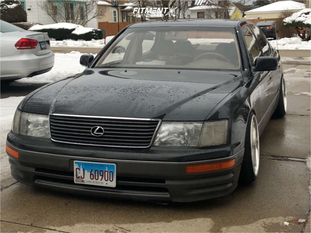 1995 Lexus LS400 Base with 17x9.5 Weds Erm and Federal 205x40 on ...