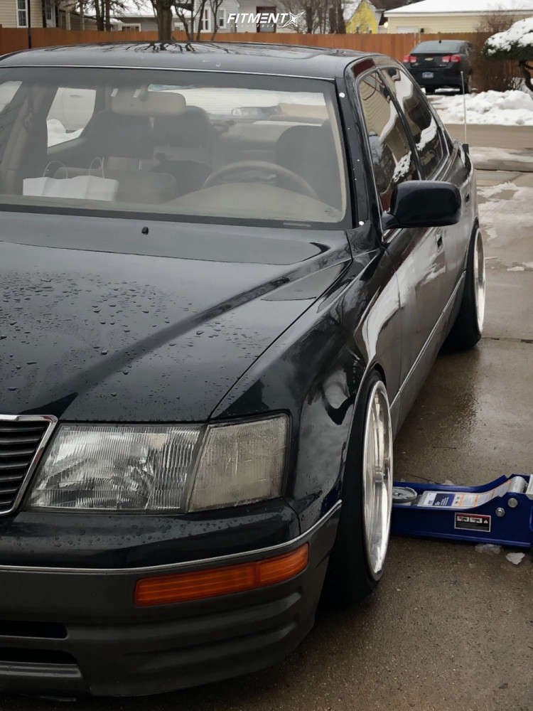 1995 Lexus LS400 Base with 17x9.5 Weds Erm and Federal 205x40 on ...