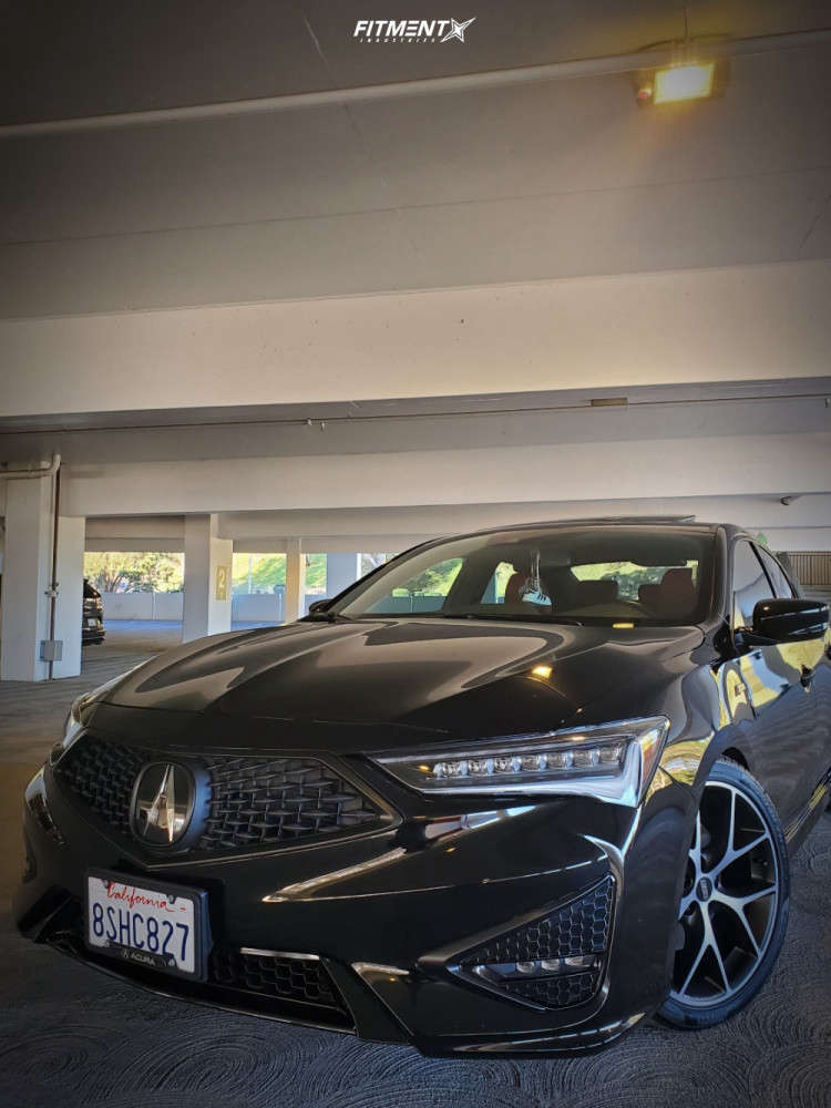 2019 Acura ILX Base with 18x8 BBS Sr and Pirelli 225x40 on Coilovers ...