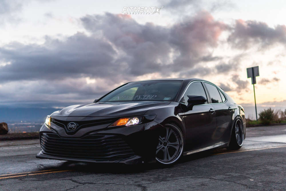 2018 Toyota Camry LE with 19x9.5 Weds Cerberus Ii and Nankang 215x35 on ...