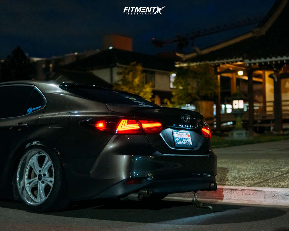 2018 Toyota Camry LE with 19x9.5 Weds Cerberus Ii and Nankang 215x35 on ...