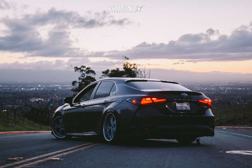 2018 Toyota Camry LE with 19x9.5 Weds Cerberus Ii and Nankang 215x35 on ...