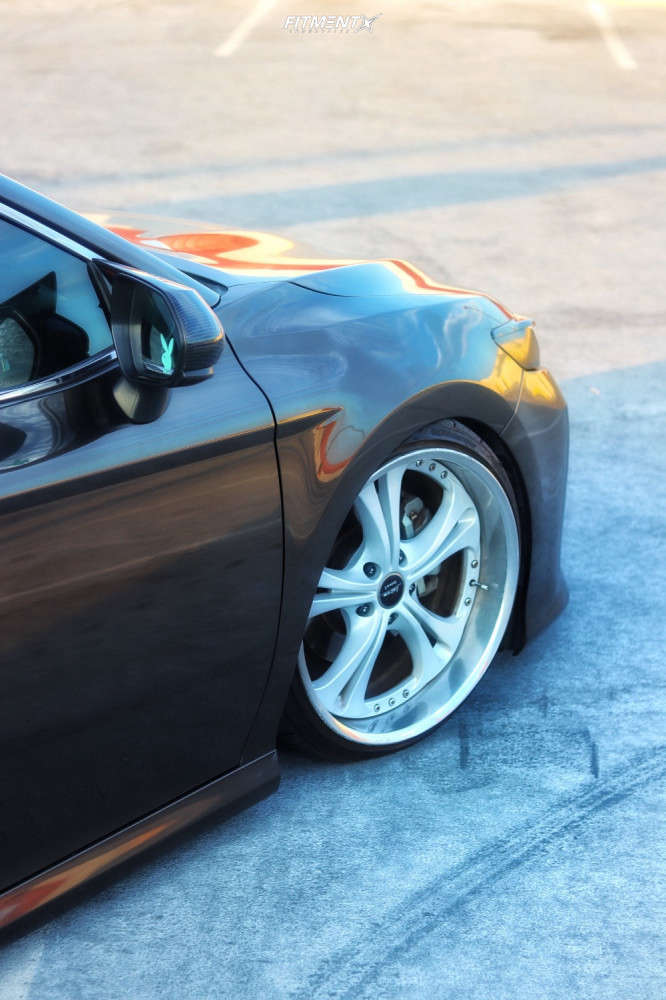 2018 Toyota Camry LE with 19x9.5 Weds Cerberus Ii and Nankang 215x35 on ...