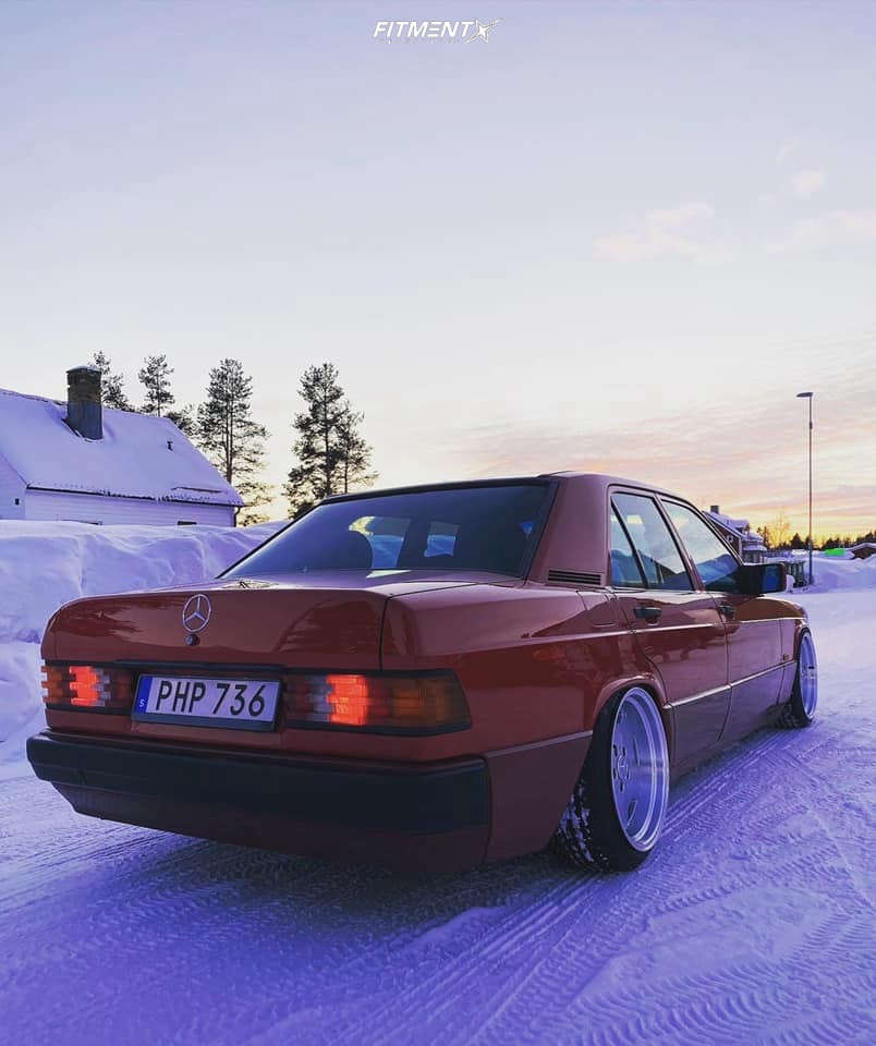 1992 Mercedes-Benz 190E 2.3 with 17x8 Performa 25 and Linglong 195x40 ...