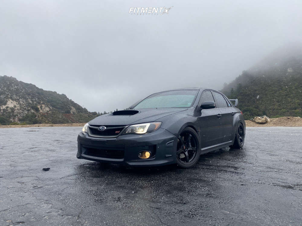 2013 Subaru WRX STI Sport-tech with 18x9.5 Rays Engineering 57cr and ...