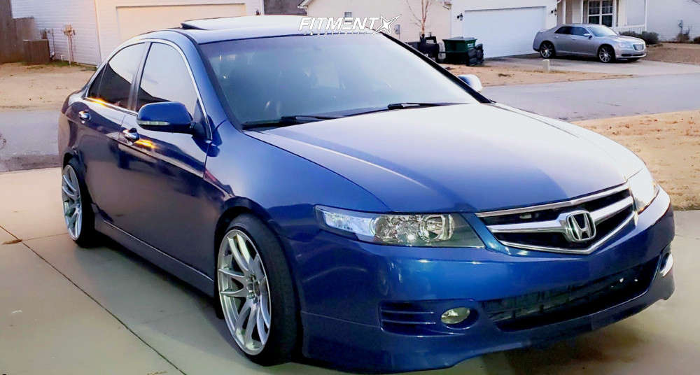 2007 Acura TSX Base with 18x9.5 JNC Jnc030 and Achilles 215x45 on ...