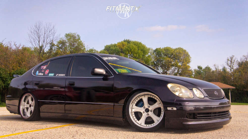 1998 Lexus GS400 Base with 18x9.5 SSR Vienna Courage and Federal 225x35 ...