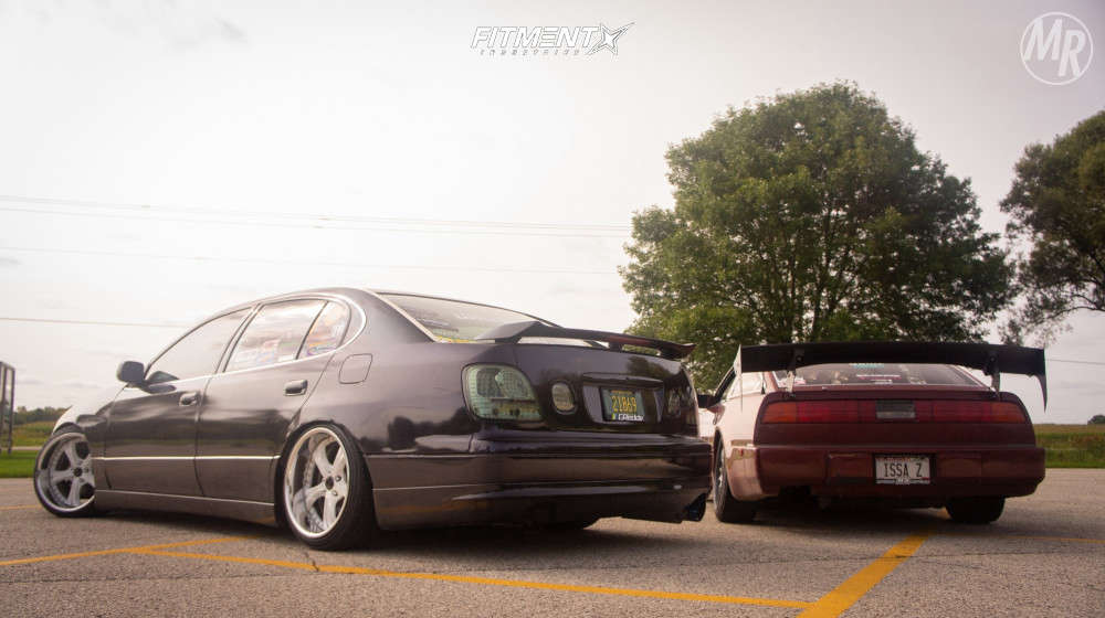 1998 Lexus GS400 Base with 18x9.5 SSR Vienna Courage and Federal 225x35 ...