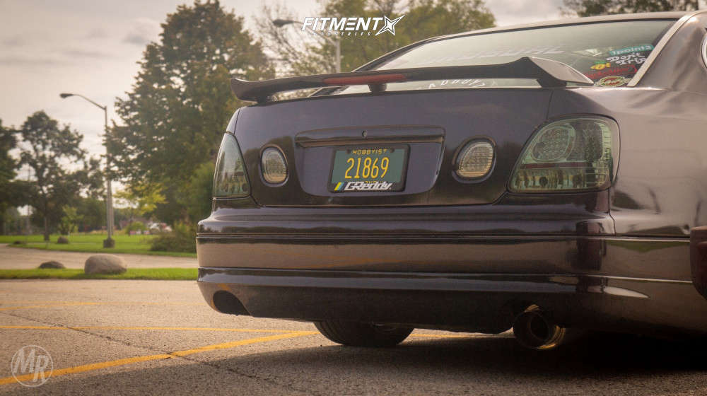 1998 Lexus GS400 Base with 18x9.5 SSR Vienna Courage and Federal 225x35 ...