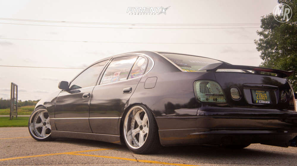 1998 Lexus GS400 Base with 18x9.5 SSR Vienna Courage and Federal 225x35 ...