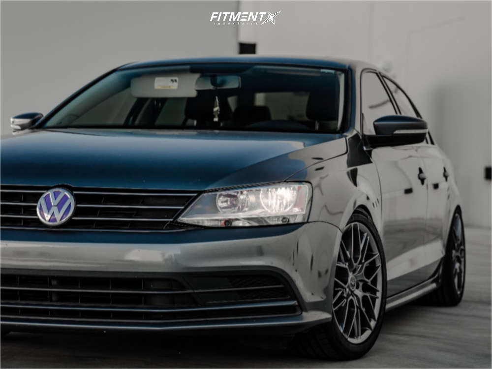 2015 Volkswagen Jetta SE with 17x8 Ultra Platinum Retribution and Barum ...