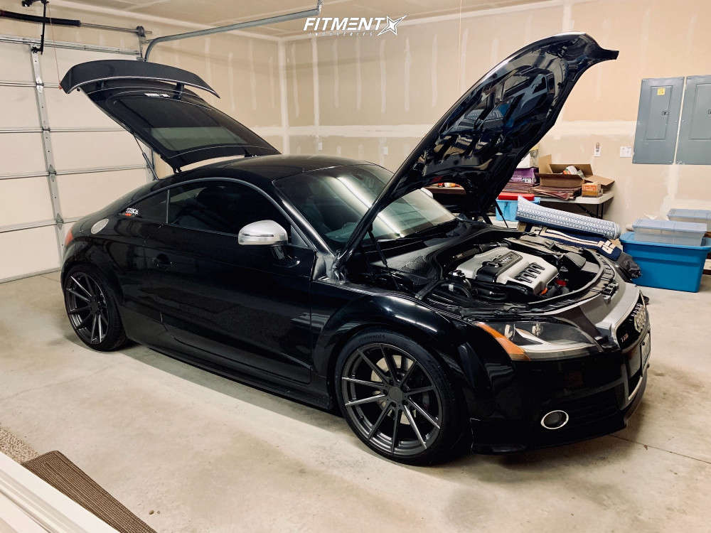 2009 Audi TTS Quattro Base with 19x9.5 TSW Bathurst and Continental ...