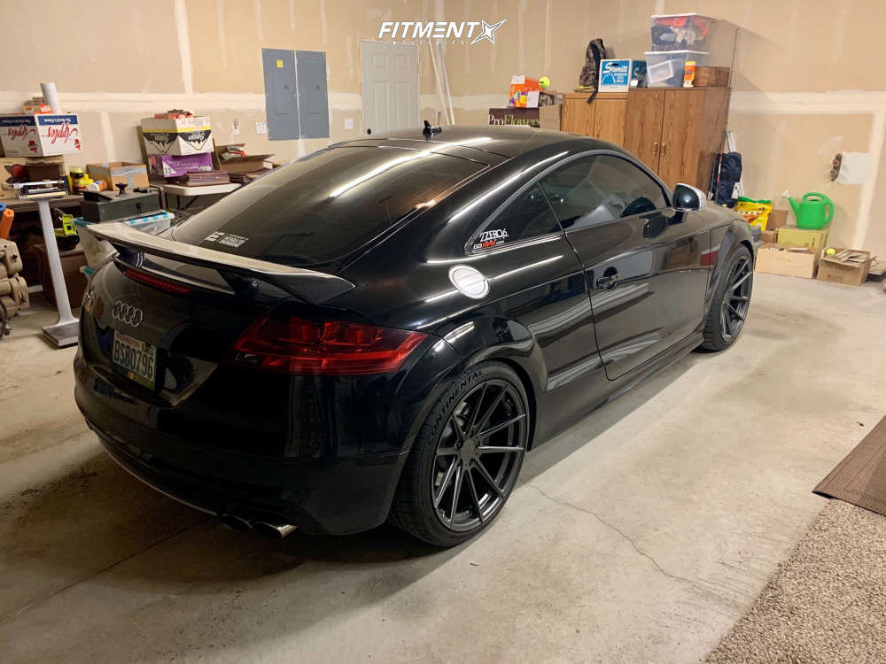 2009 Audi TTS Quattro Base with 19x9.5 TSW Bathurst and Continental ...