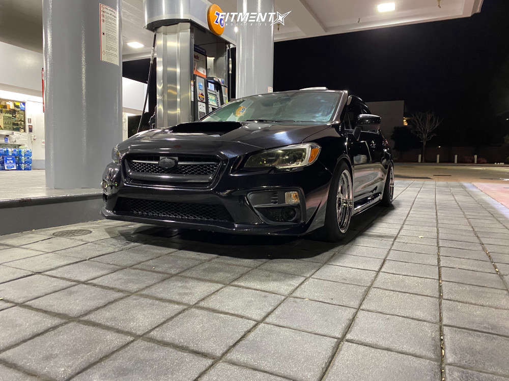 2017 Subaru WRX Base with 17x9 JNC Jnc034 and Nitto 225x45 on Coilovers ...