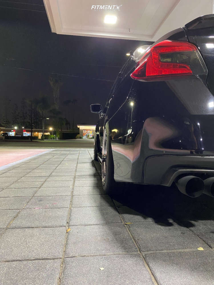 2017 Subaru WRX Base with 17x9 JNC Jnc034 and Nitto 225x45 on Coilovers ...