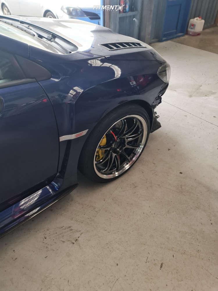 2019 Subaru WRX STI Limited with 19x9.5 Work Emotion Zr10 and Nitto ...