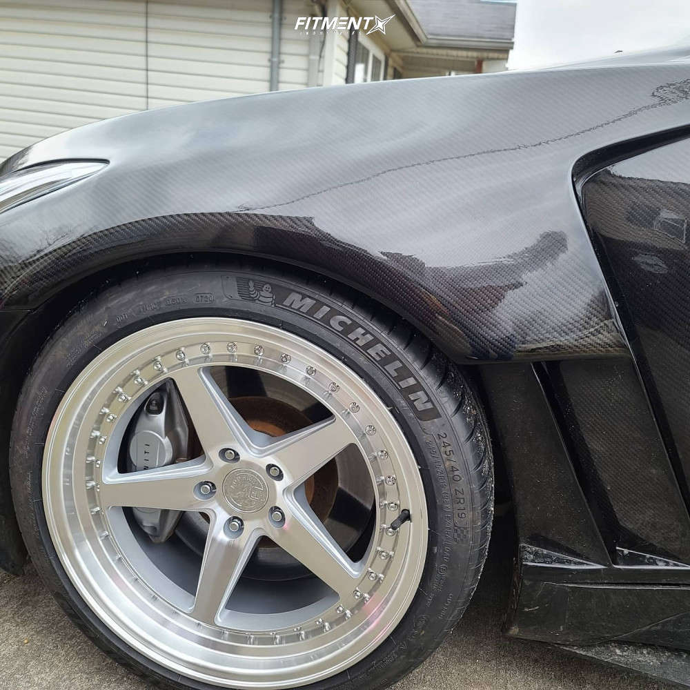 2008 INFINITI G37 Sport with 19x9.5 Aodhan Ds05 and Michelin 245x40 on ...