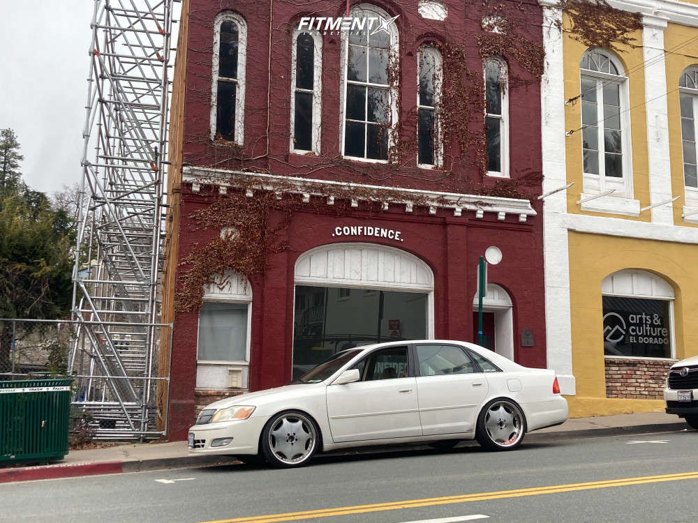 2002 Toyota Avalon XLS with 20x9 AME Shallen Ax and Pirelli 245x30 on ...
