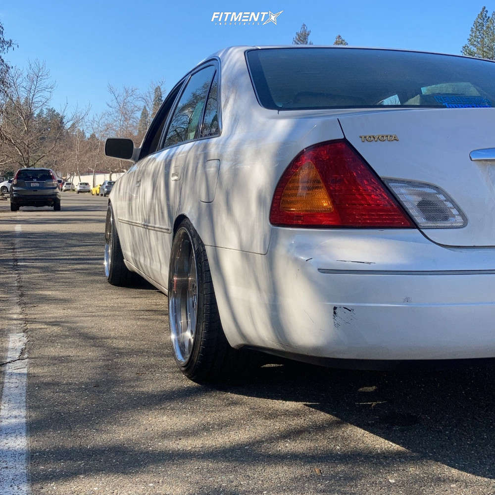 2002 Toyota Avalon XLS with 20x9 AME Shallen Ax and Pirelli 245x30 on ...