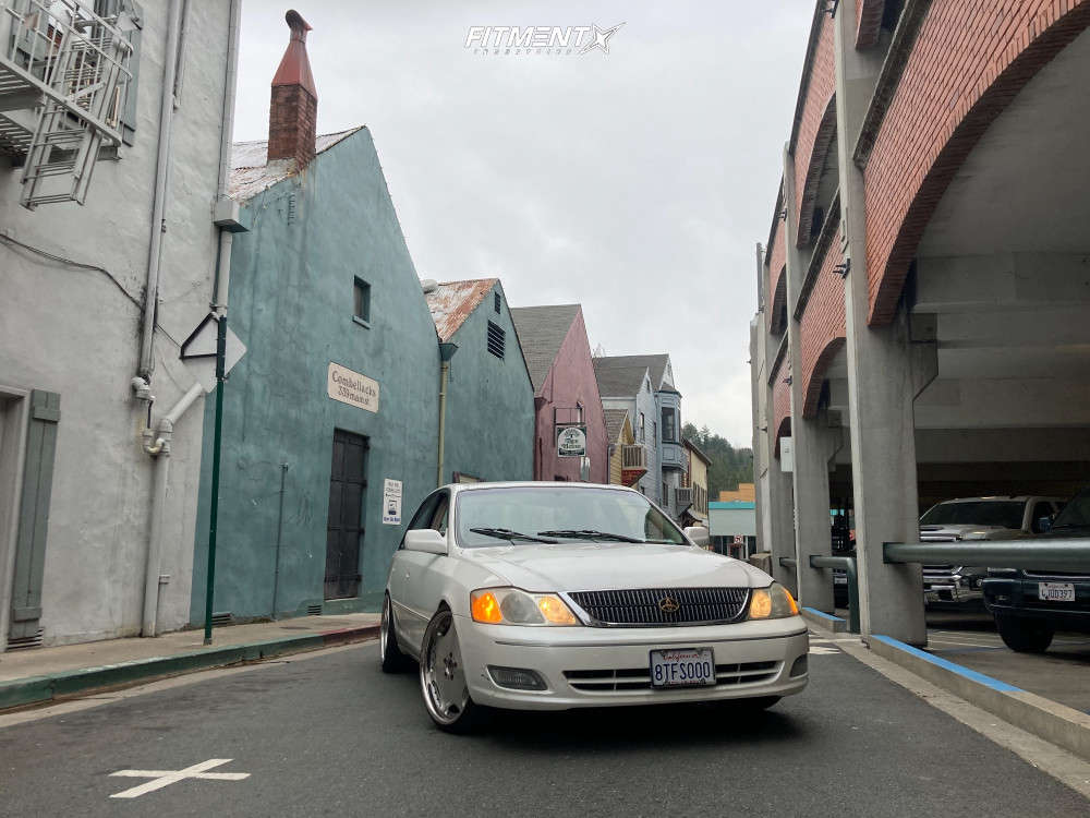 2002 Toyota Avalon XLS with 20x9 AME Shallen Ax and Pirelli 245x30 on ...