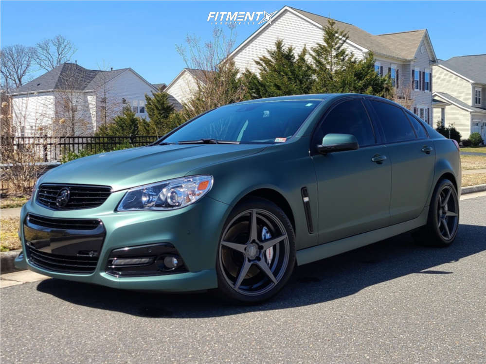 2015 Chevrolet SS Base with 19x9 Velgen Classic5 and Continental 265x40 ...
