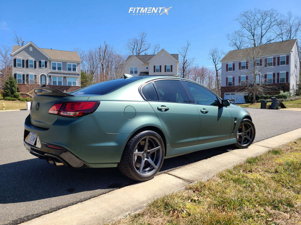 2015 Chevrolet SS Base with 19x9 Velgen Classic5 and Continental 265x40 ...