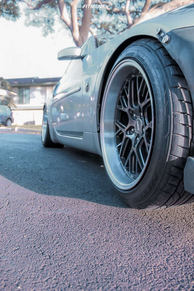 2004 Nissan 350Z Base with 19x10.5 ESR Cs11 and Nitto 245x45 on ...