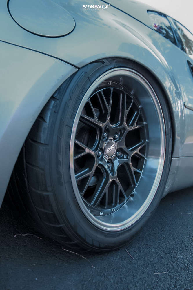 2004 Nissan 350Z Base with 19x10.5 ESR Cs11 and Nitto 245x45 on ...
