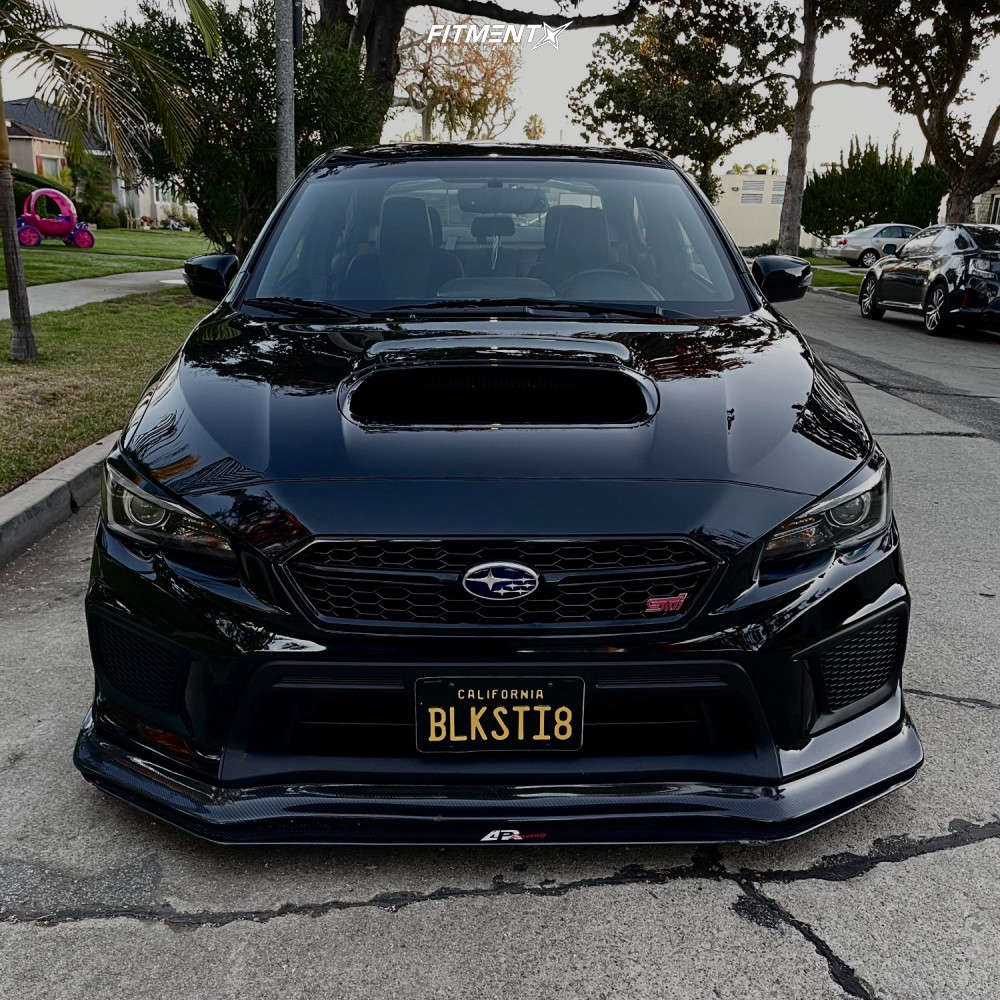 2019 Subaru WRX STI Base with 18x9.5 Rays Engineering 57dr and Lionhart ...