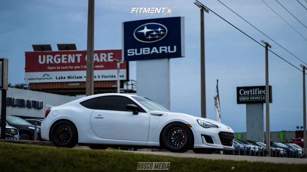 2020 Subaru BRZ TS with 18x9.5 ESR Sr01 and Hankook 225x40 on Coilovers ...