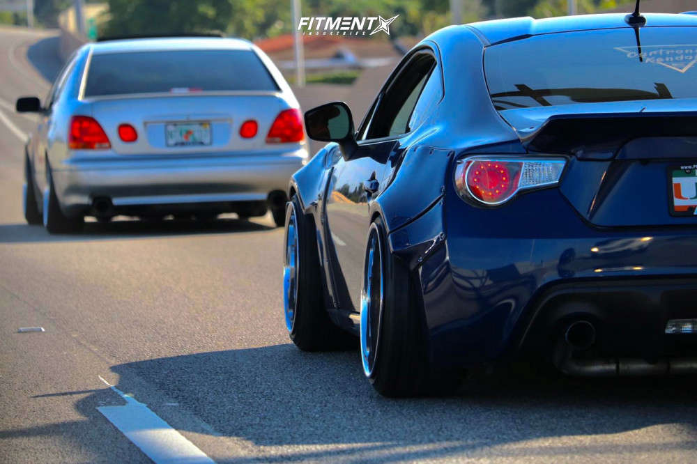 2013 Subaru BRZ Limited with 18x10.5 VIP Modular Vx110 and Hankook ...