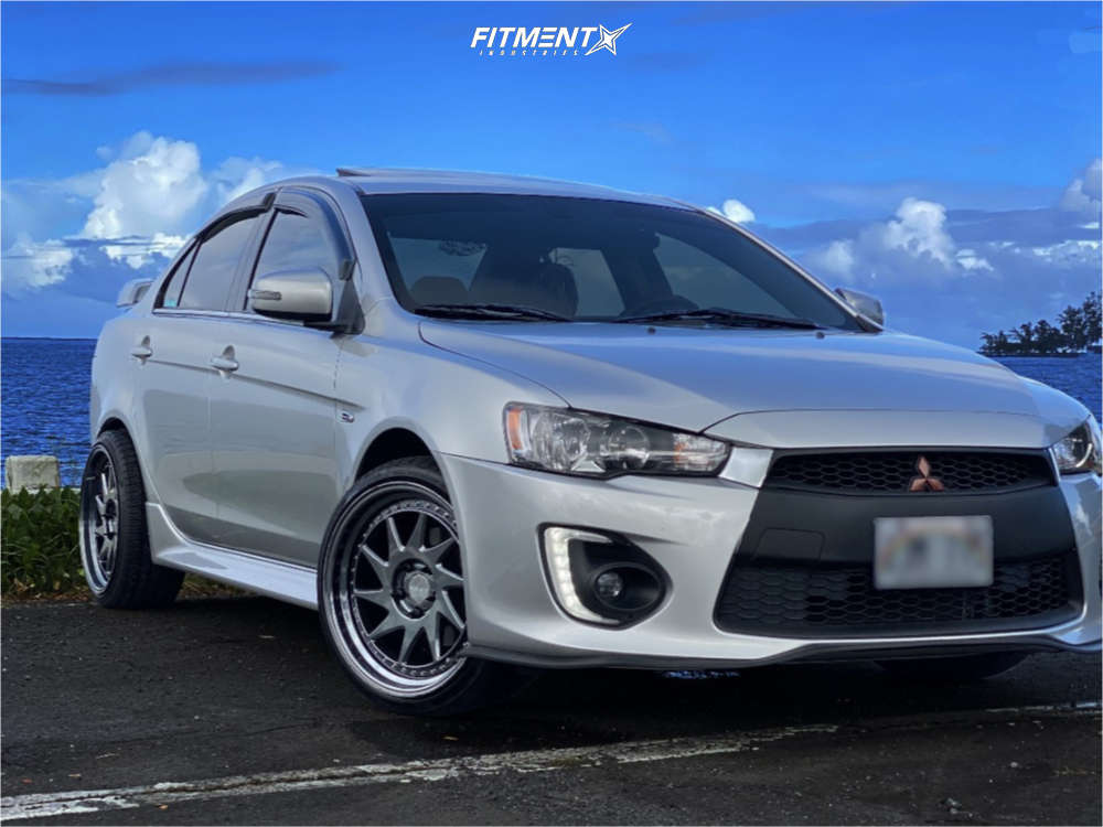 2016 Mitsubishi Lancer GT with 19x11 Zedd Slt and Nankang 245x45 on ...