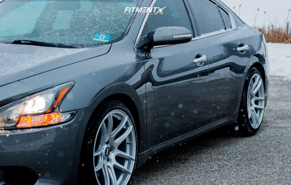 2014 Nissan Maxima SV with 19x9.5 ESR Cs8 and Ironman 245x40 on ...