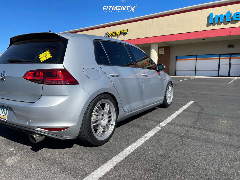 2017 Volkswagen GTI S with 18x8 Enkei Rpf1 and Continental 235x40 on ...