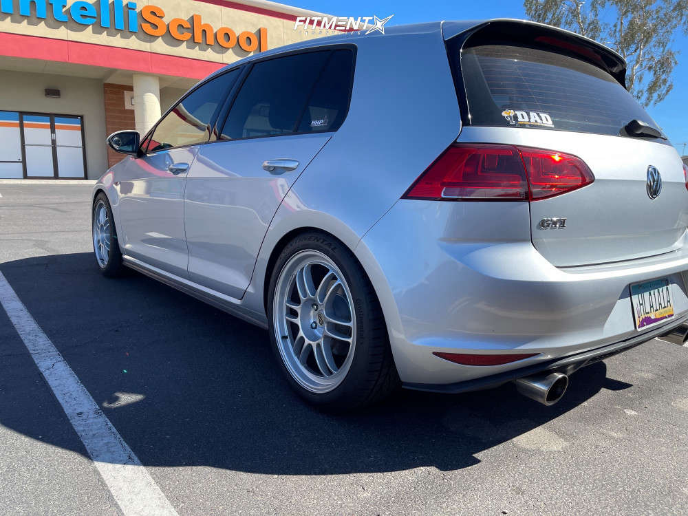 2017 Volkswagen GTI S with 18x8 Enkei Rpf1 and Continental 235x40 on ...