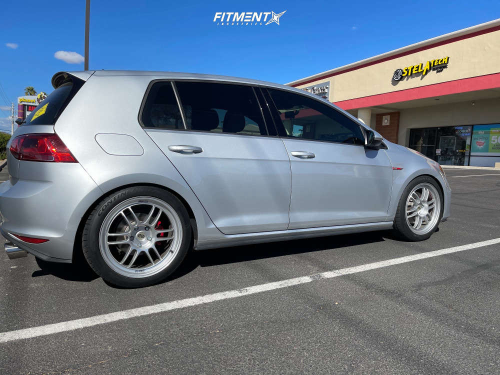 2017 Volkswagen GTI S with 18x8 Enkei Rpf1 and Continental 235x40 on ...
