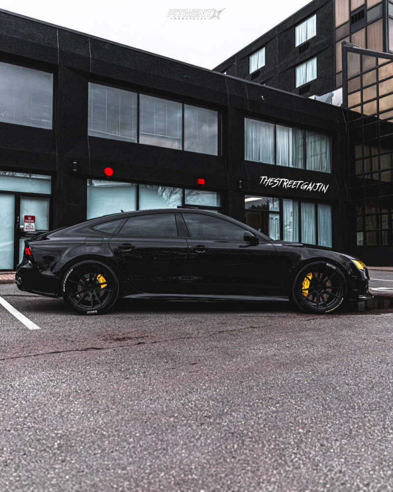 2018 Audi RS7 Performance with 20x10 Rohana Rf2 and Pirelli 285x35 on ...